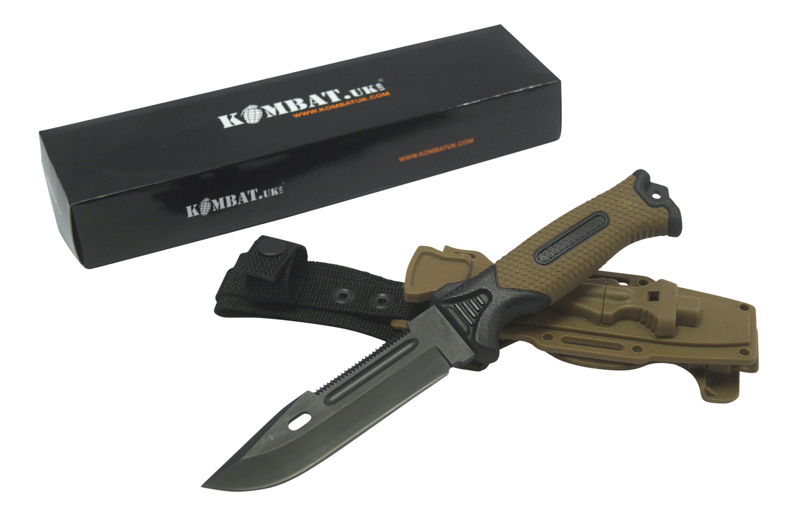 Kombat UK - Adventure Bushcraft Knife & Flint – Outpost Supplies NZ ...